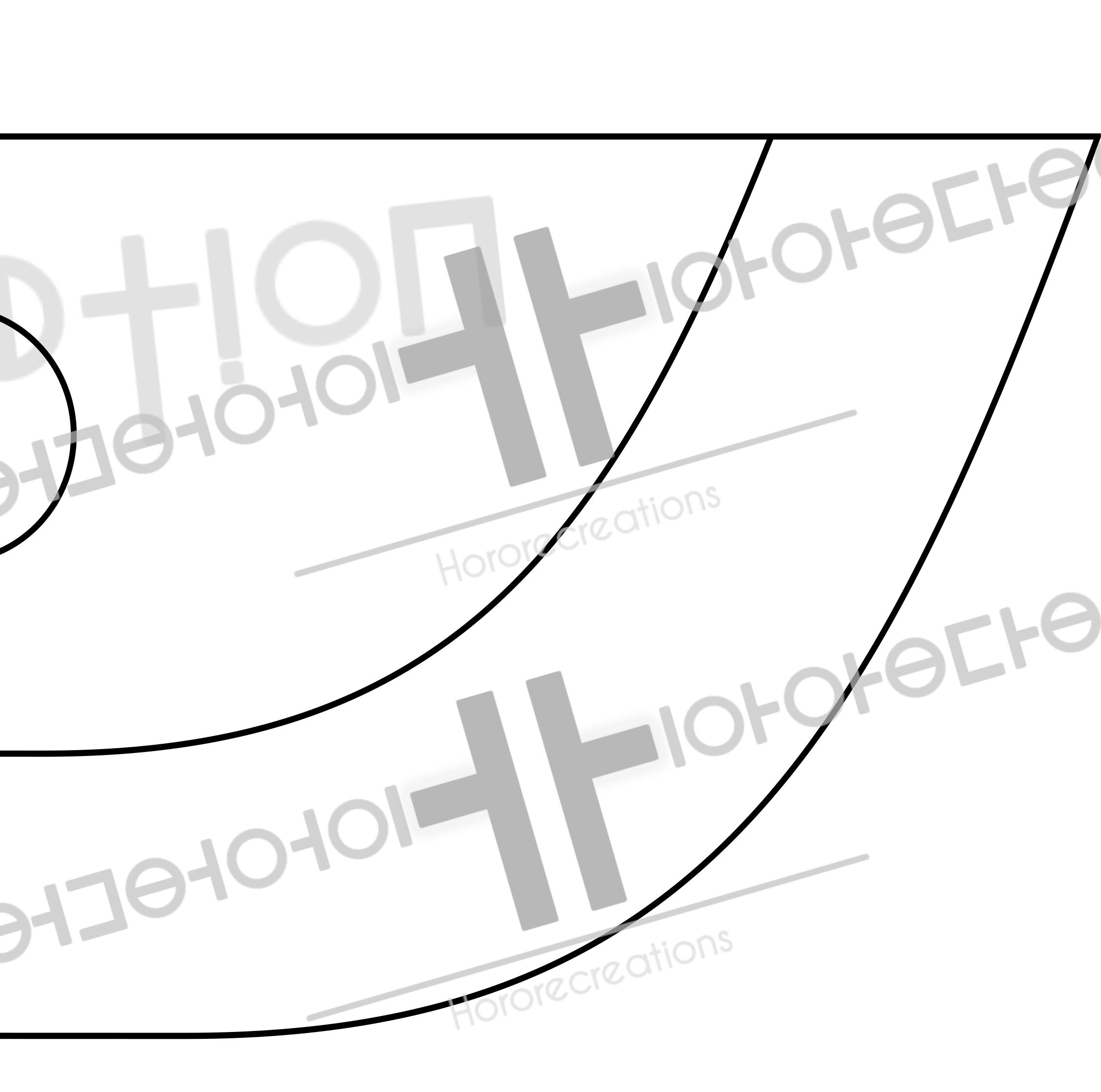 Cosplay Pattern&template Anime Curse Knife - Etsy