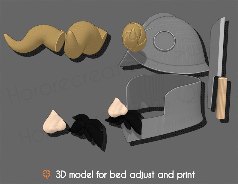 Senshi the Dwarf Helmet, Armor, Wok Pan, Knife | Inspire Cosplay ...