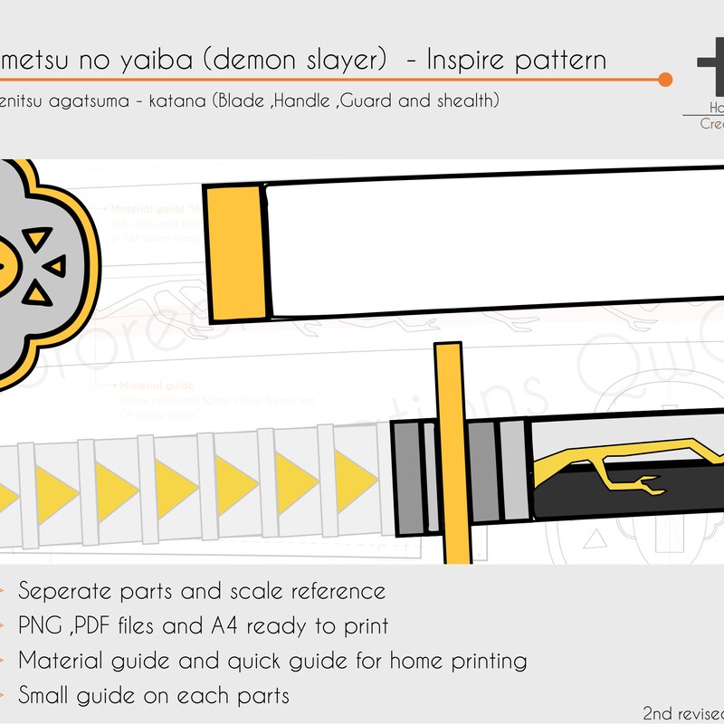 Zenitsu Costume - Etsy