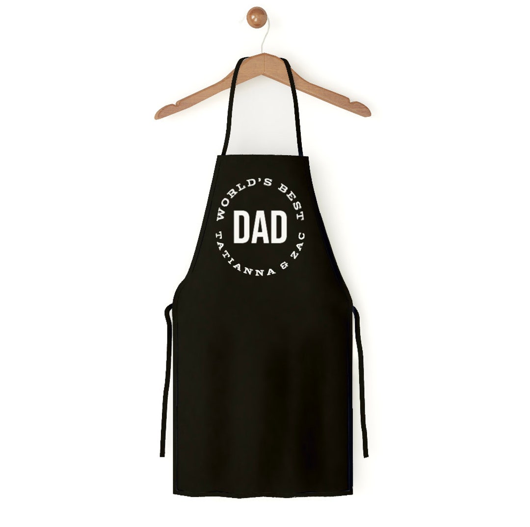 Personalized Apron for Dad Fathers Day Gift Gift for Dads - Etsy