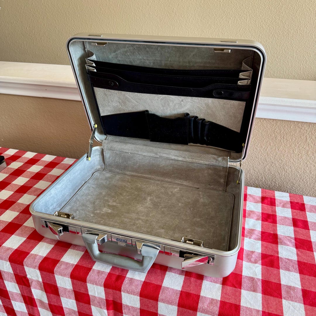 Vintage Zero Halliburton Aluminum Attaché Briefcase, 80s Fashion - Etsy
