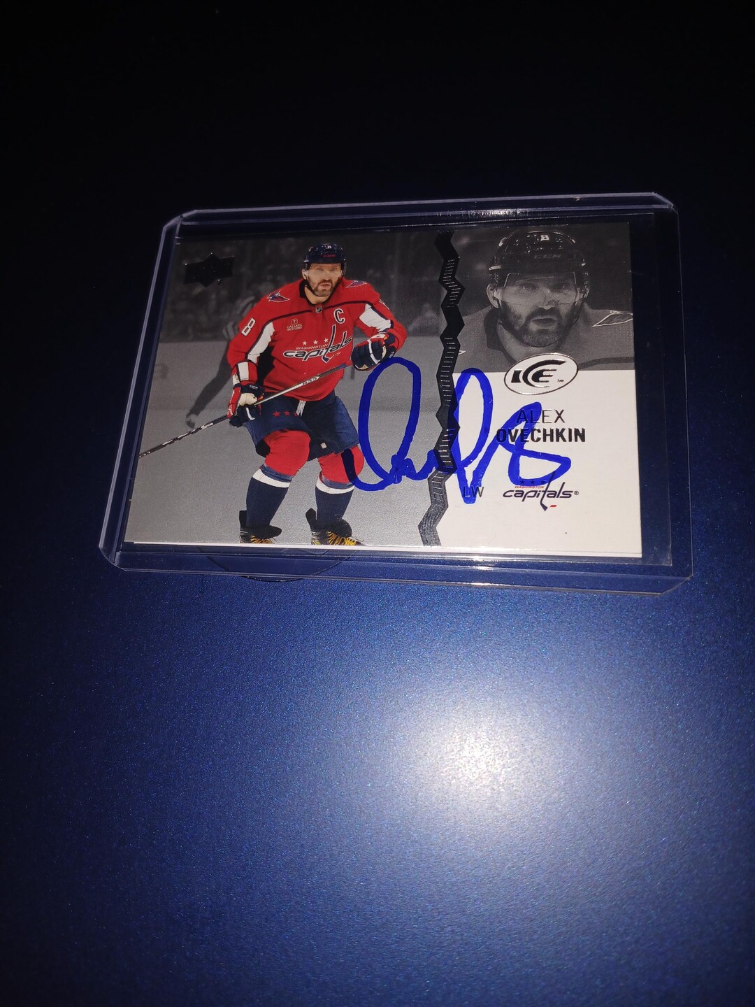 Alex Ovechkin Autographed Card With Coa - Etsy