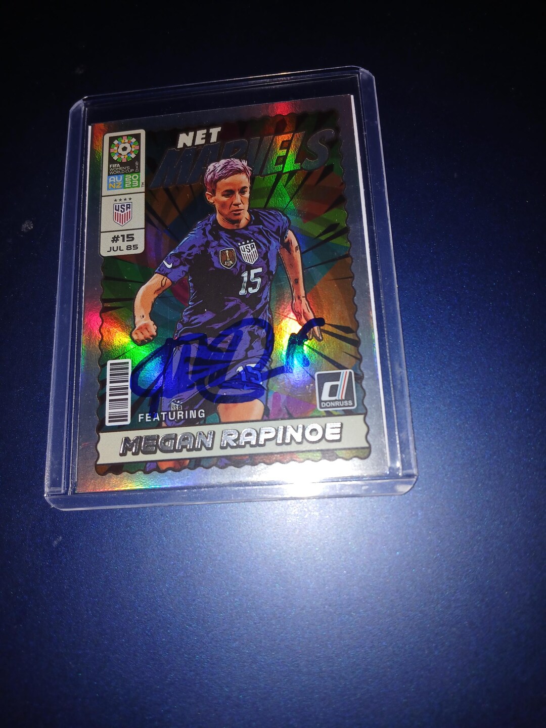 Megan Rapinoe Autographed Card With Coa - Etsy