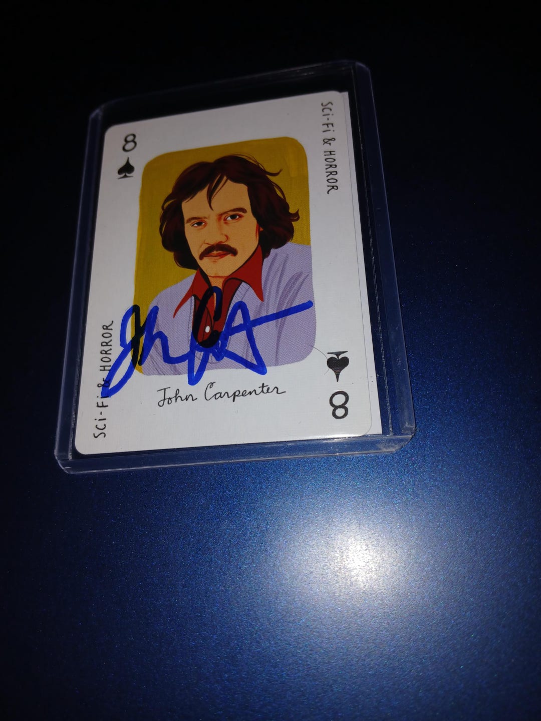 John Carpenter Autographed Card With Coa - Etsy