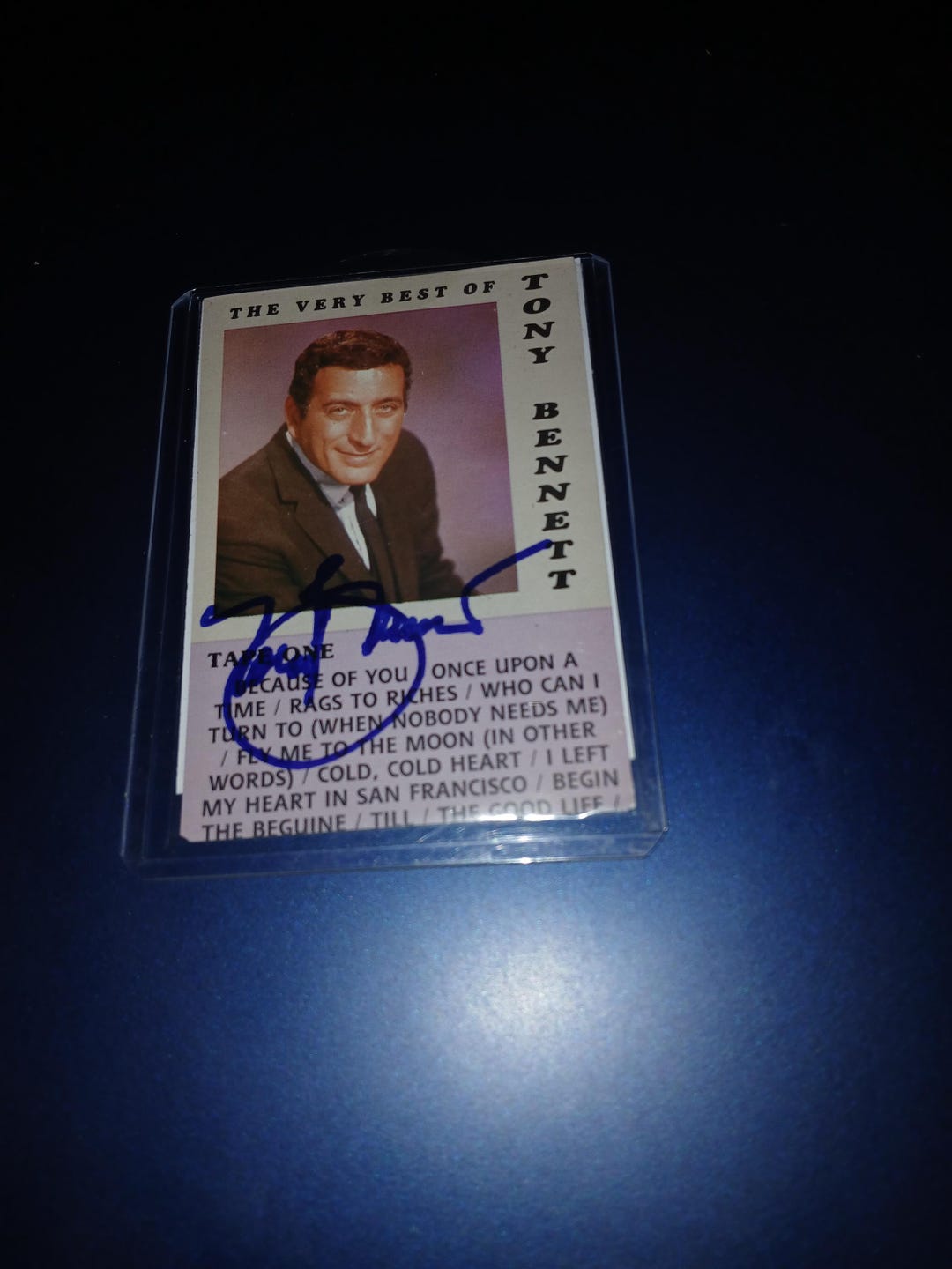 Tony Bennett Autograph With Coa - Etsy