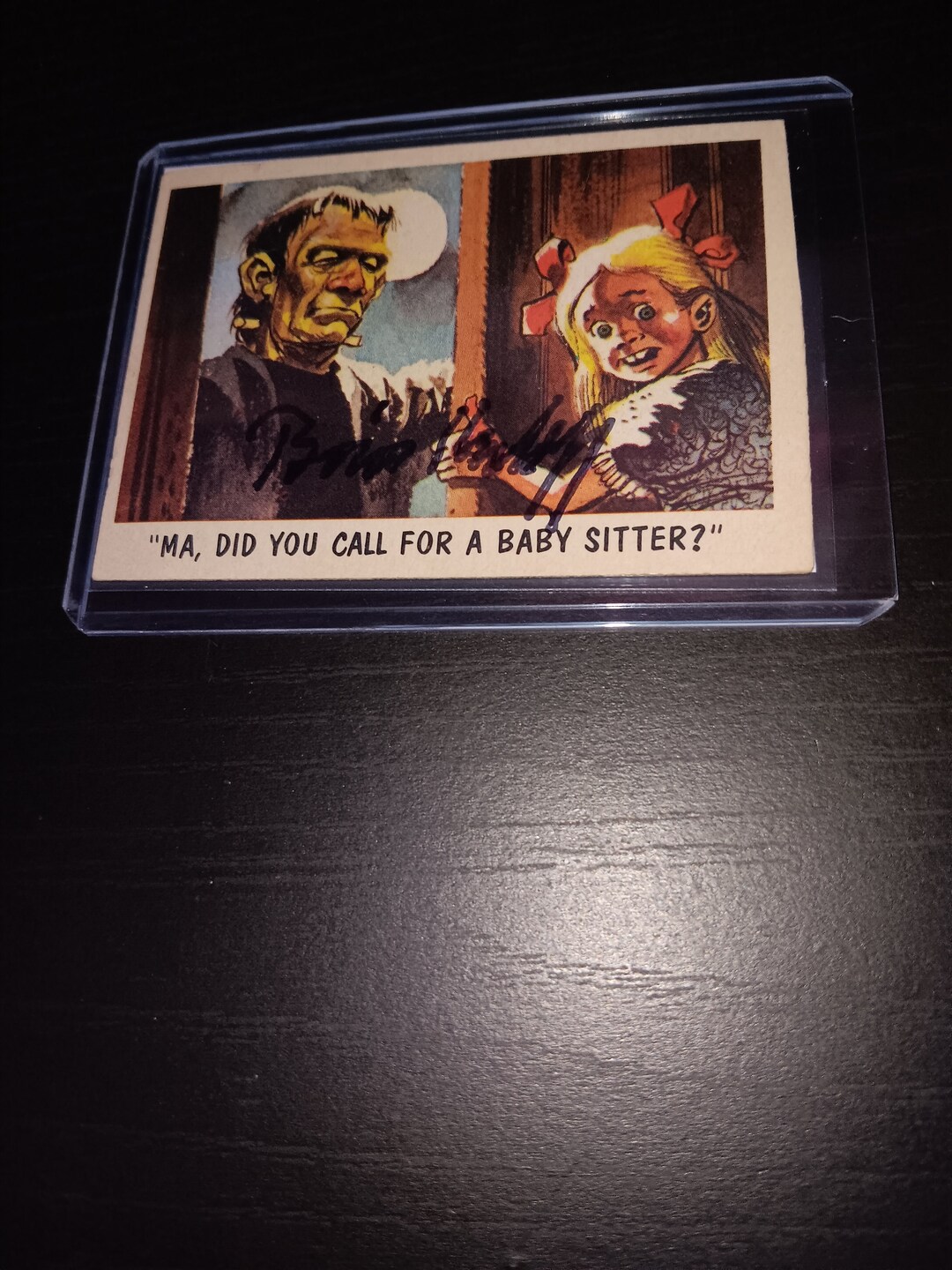 Lon Chaney Jr. Autographed Card With Coa - Etsy