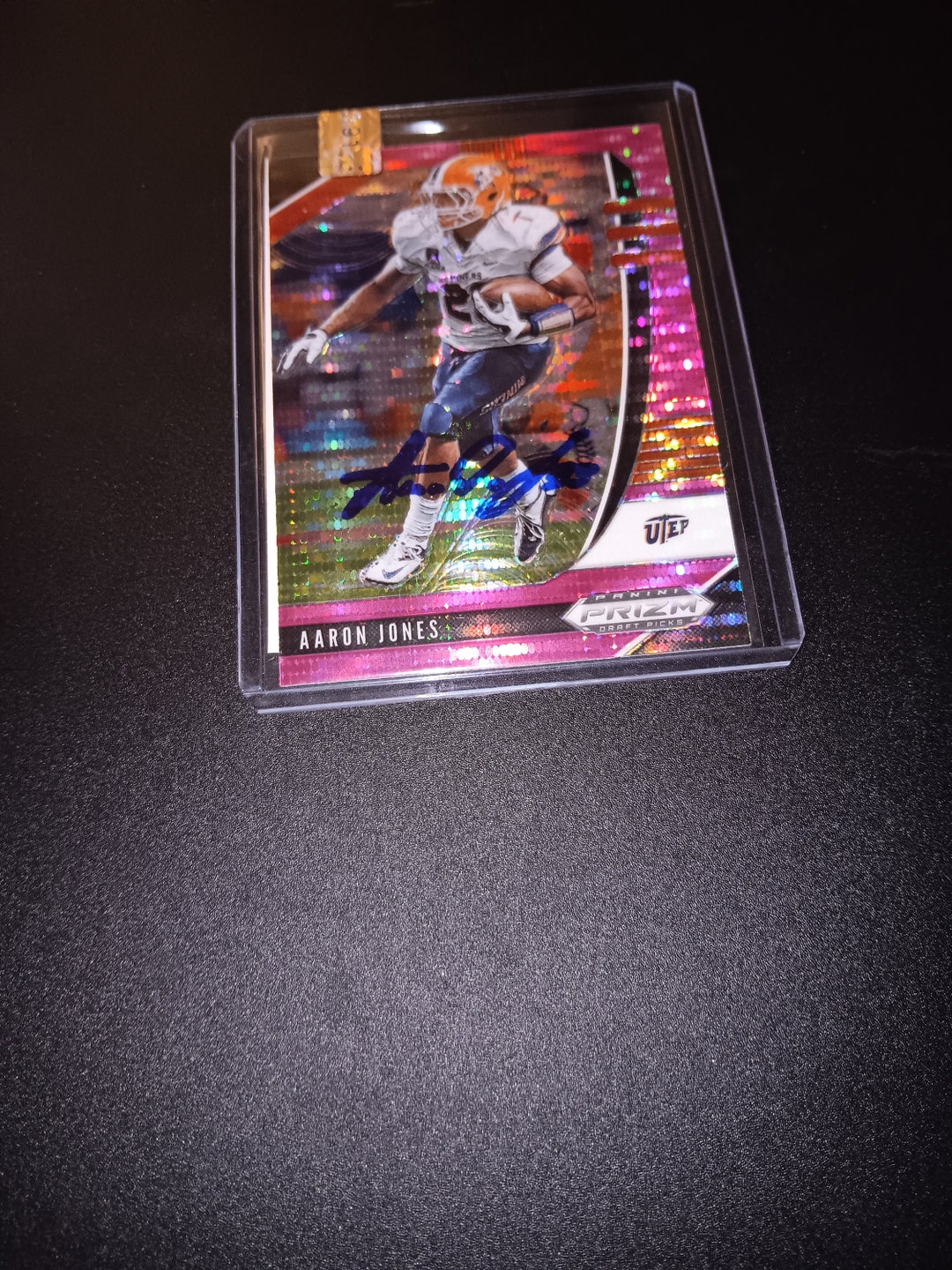 Aaron Jones Autographed Card With Coa - Etsy