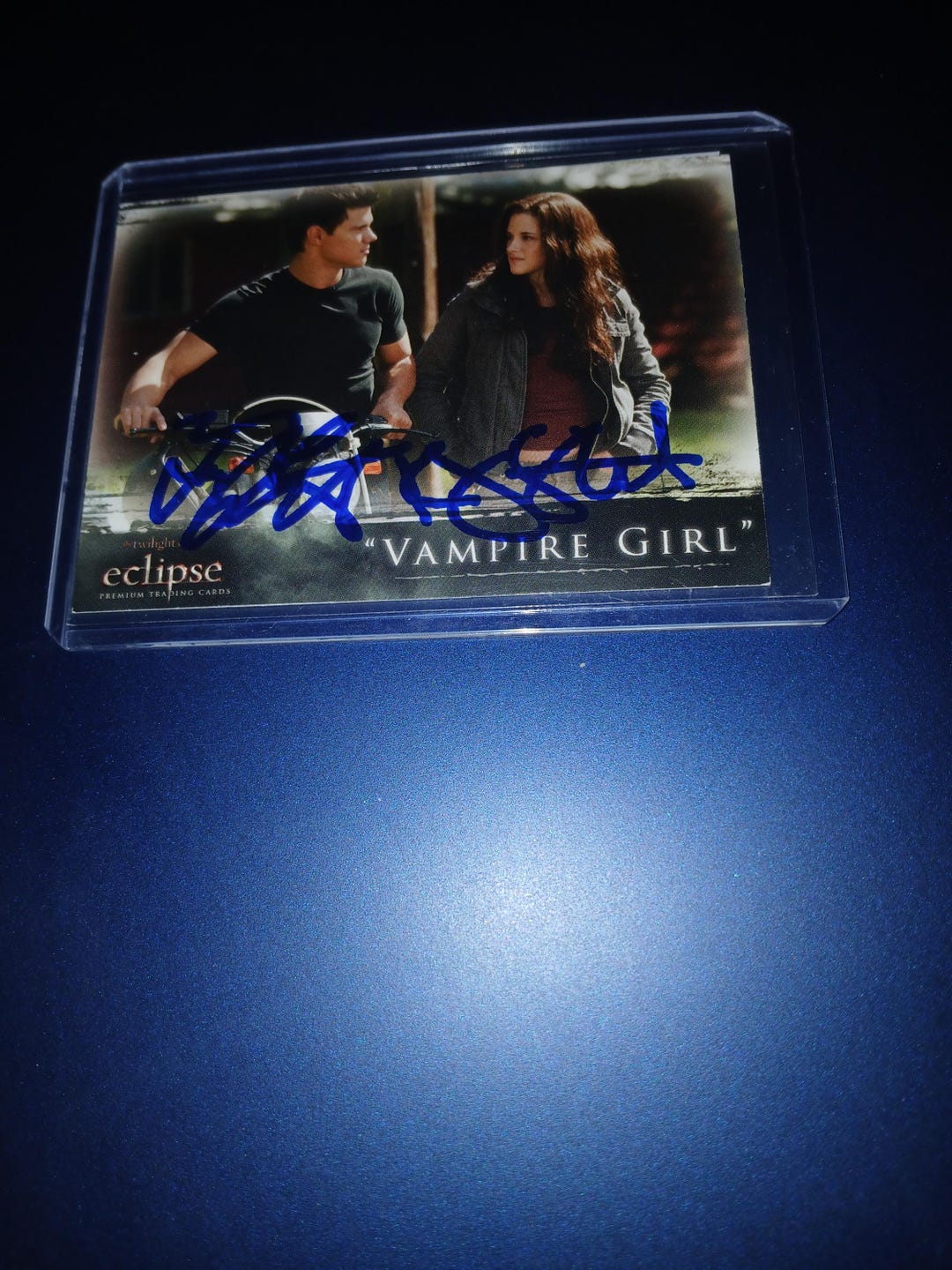 Taylor Lautner, Kristen Stewart Autographed Card With Cert - Etsy