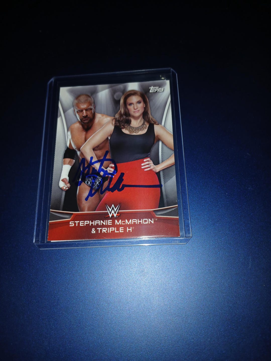 Stephanie Mcmahon Autographed WWE Card With Coa - Etsy