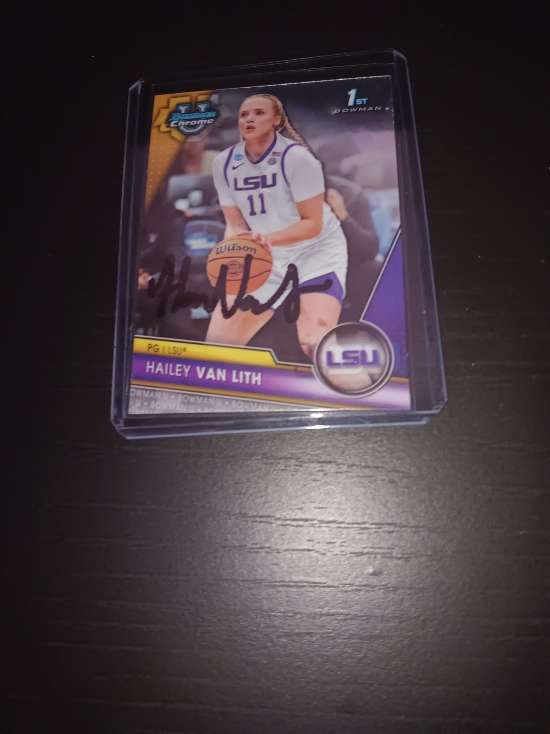 Hailey Van Lith Autographed Rookie Card With Coa - Etsy