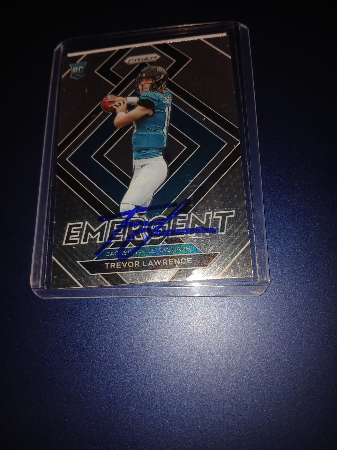 Trevor Lawrence Autographed Rookie Card With Coa - Etsy