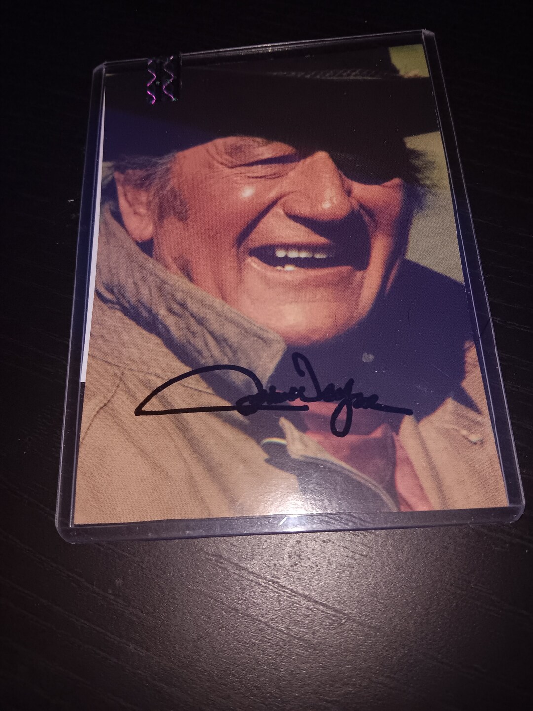 John Wayne Autograph With Coa - Etsy