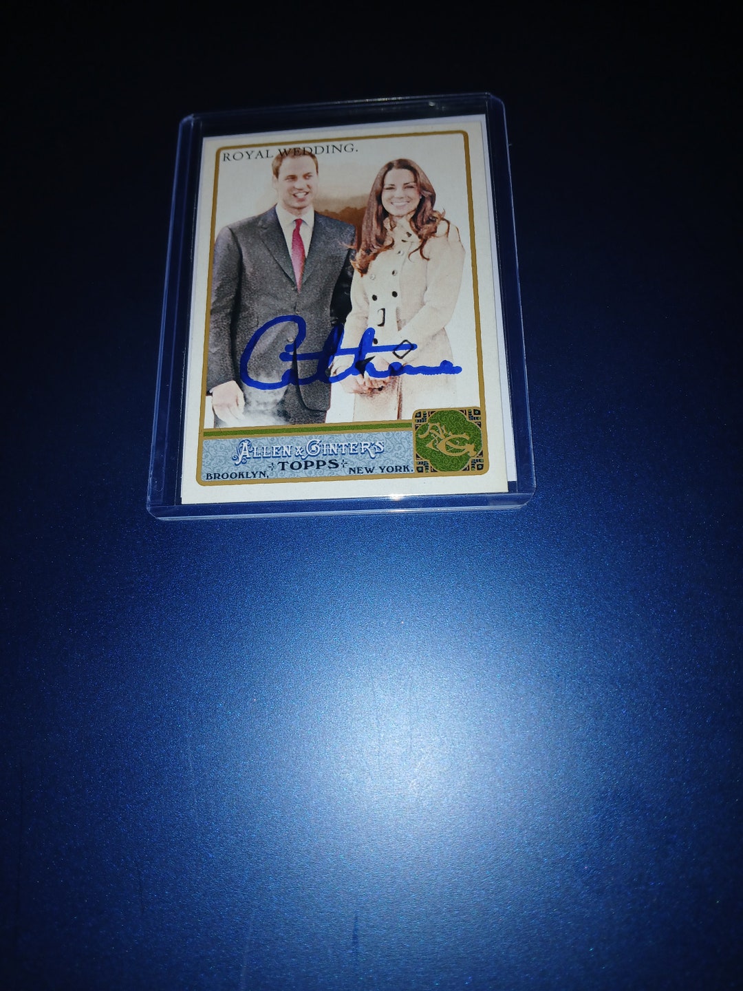 Kate Middleton Autographed Card With Coa - Etsy