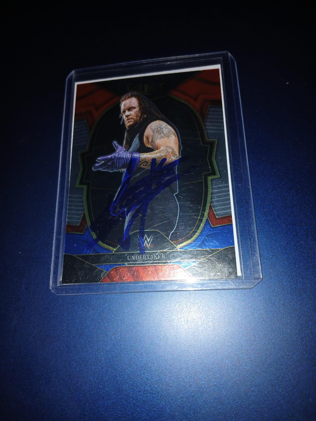 Undertaker Autographed Card With Coa - Etsy