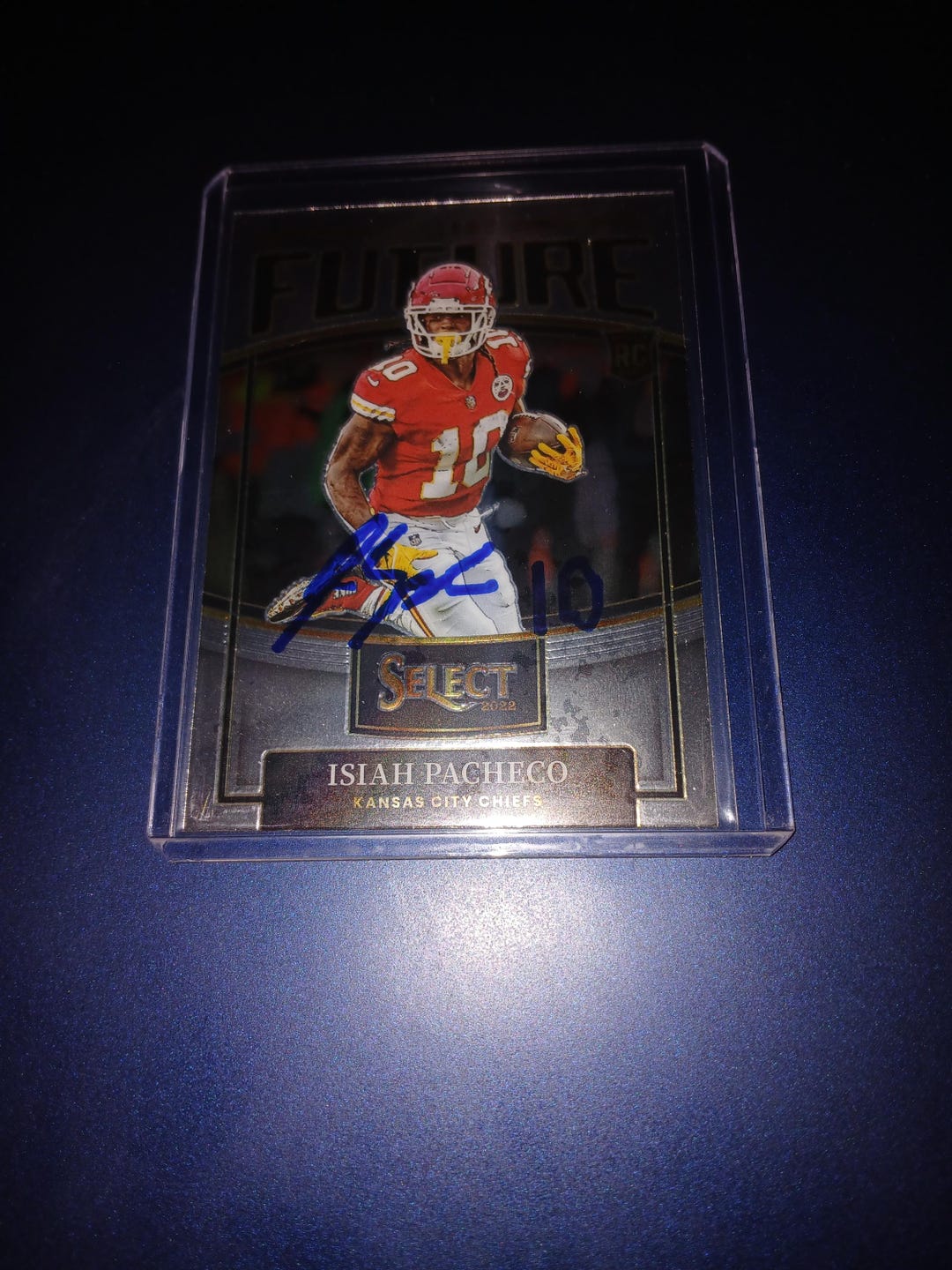 Isiah Pacheco Autographed Rookie Card With Coa - Etsy