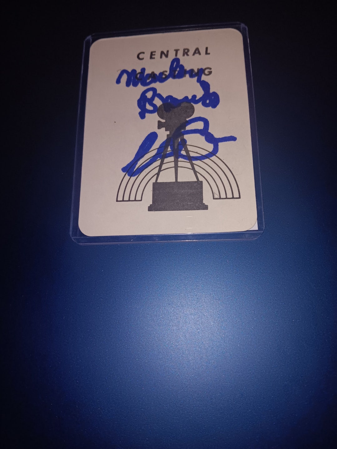 Marlon Brando, Al Pacino Autographed Card With Coa - Etsy