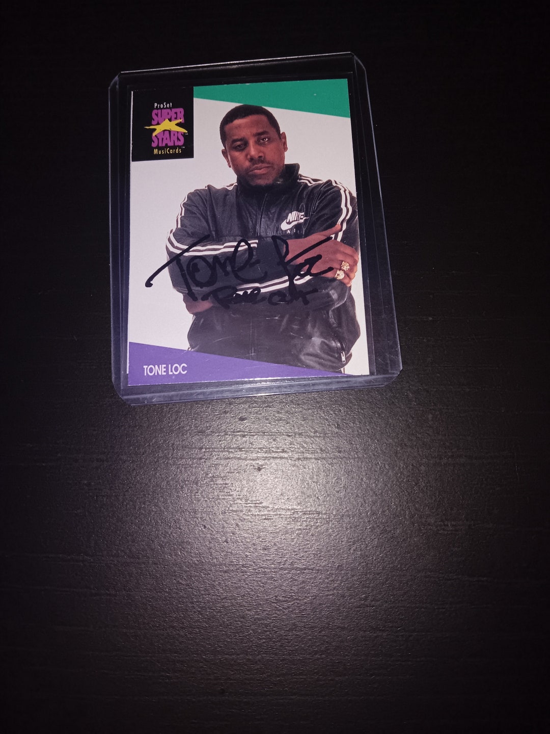 Tone Loc Autographed Card With Coa - Etsy