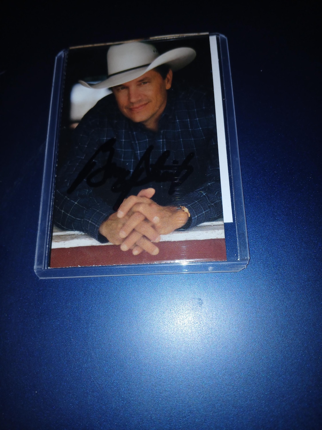 George Strait Autograph With COA - Etsy