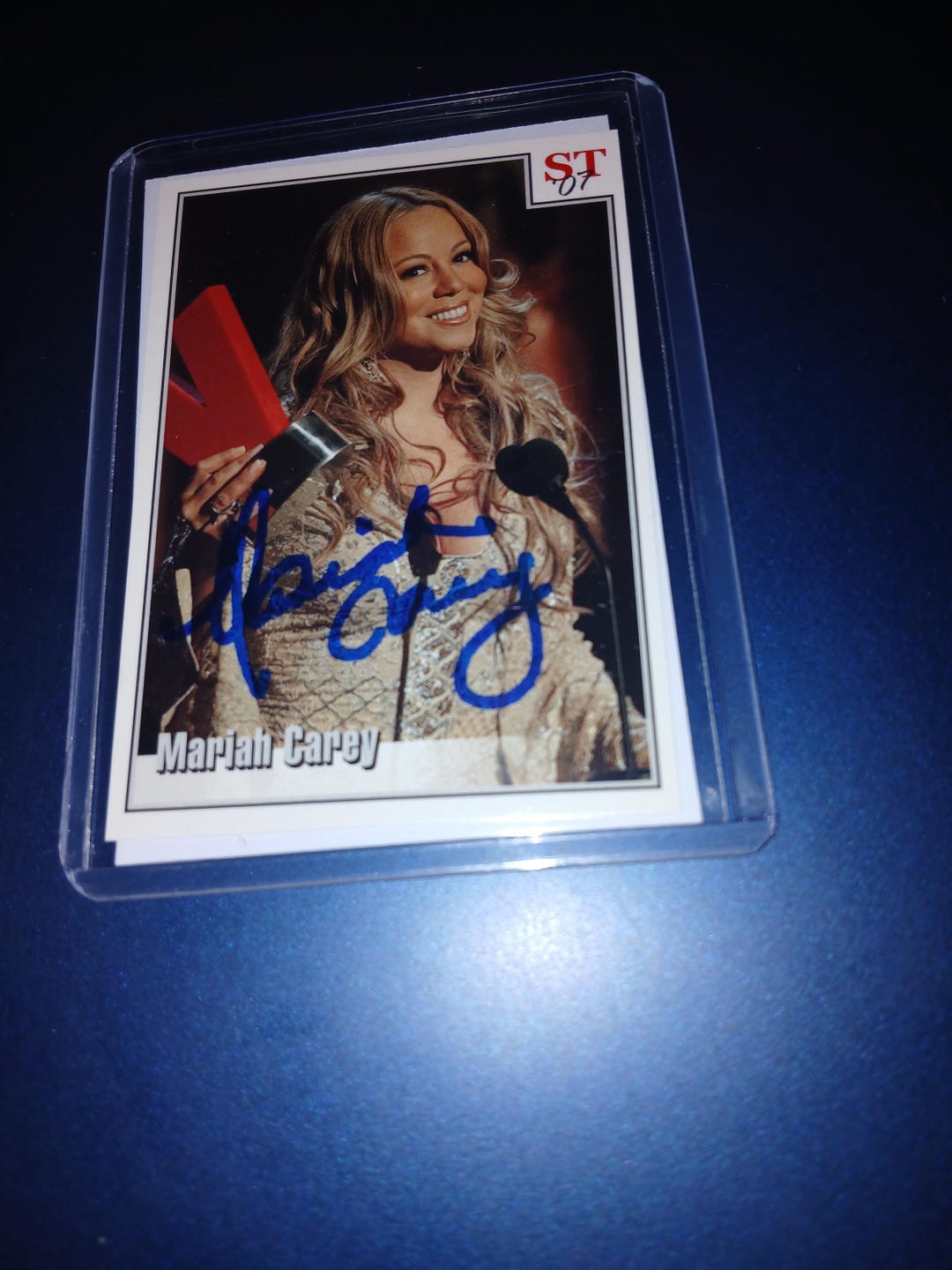 Mariah Carey Autographed Card With COA - Etsy