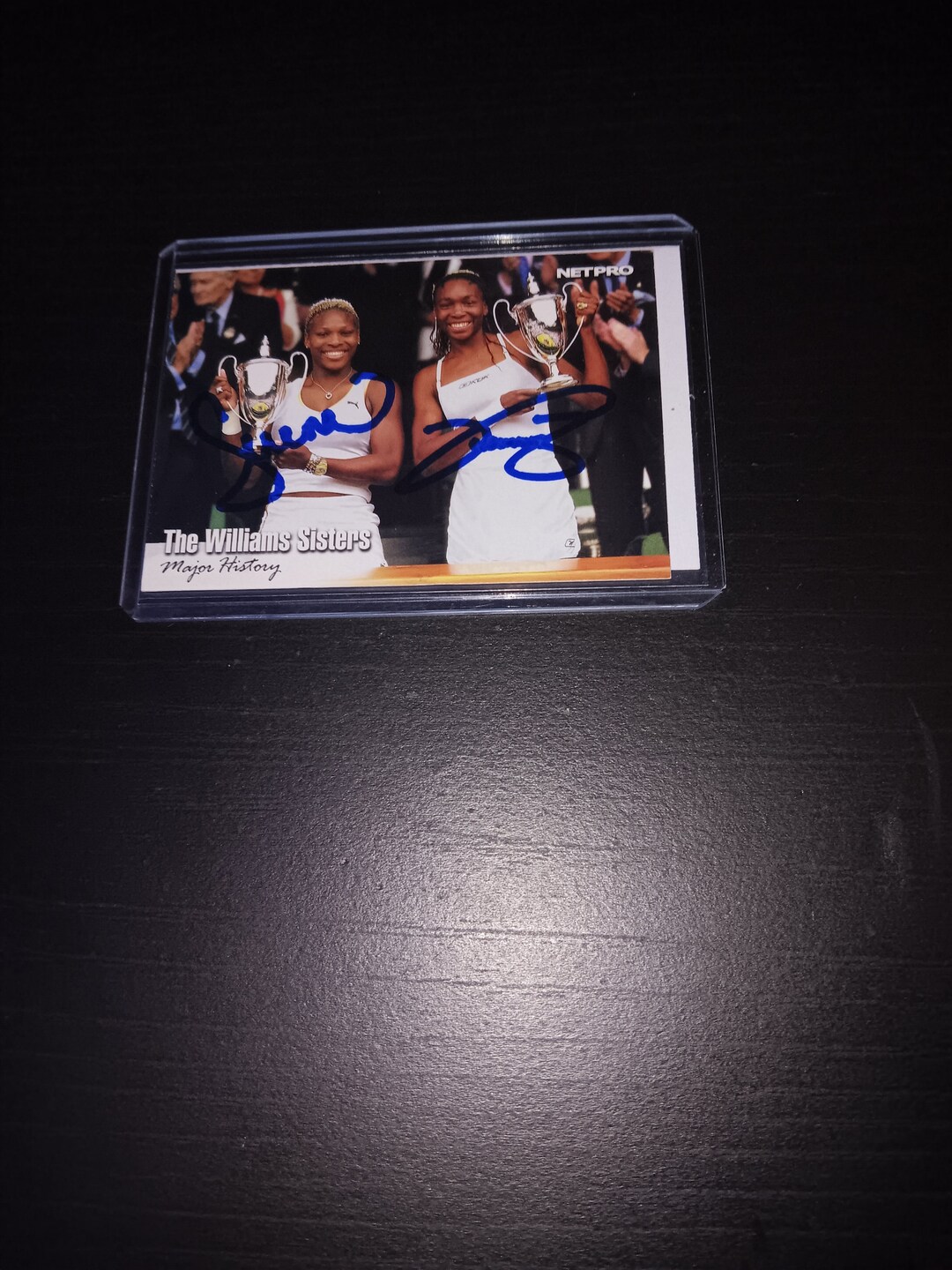 Serena Williams, Venus Williams Autographed Card With Coa - Etsy