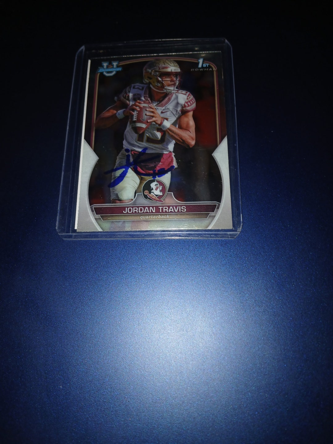 Jordan Travis Autograph Rookie Card With Coa - Etsy