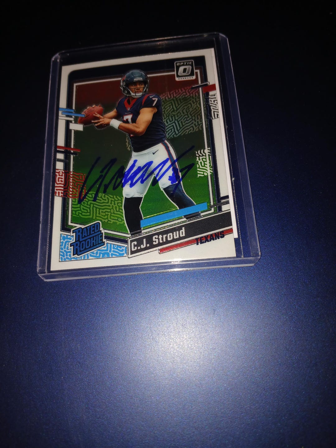 C.J. Stroud Autographed Rookie Card With Coa - Etsy