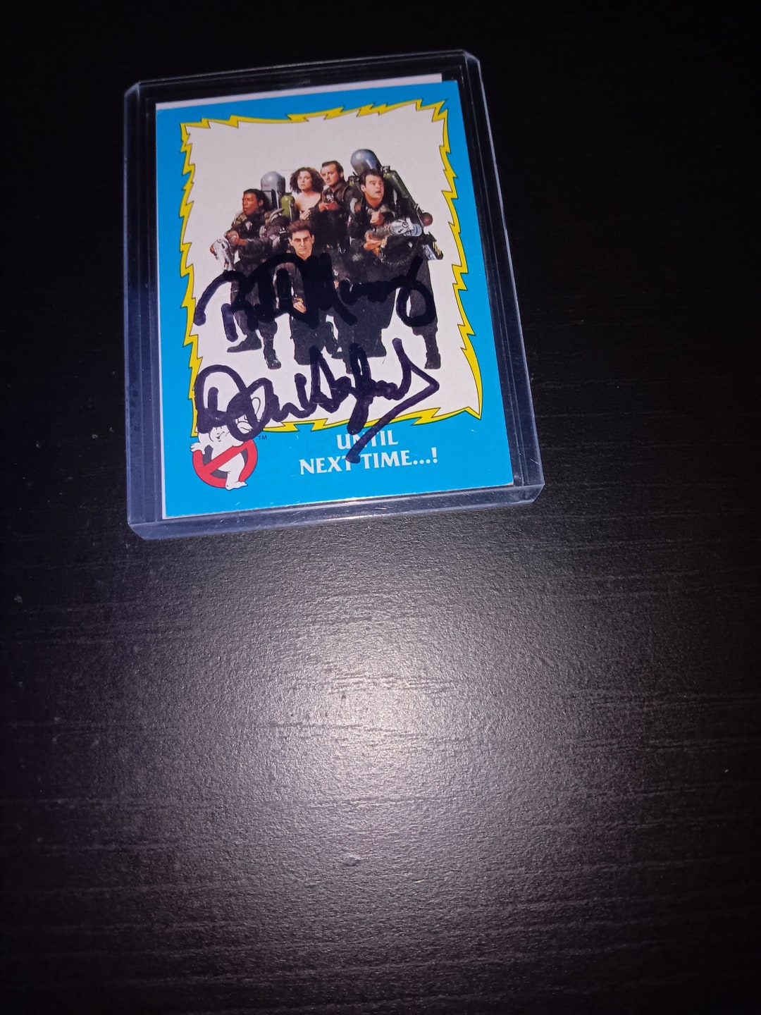 Dan Aykroyd, Bill Murray Autographed Ghostbusters Card With Coa - Etsy