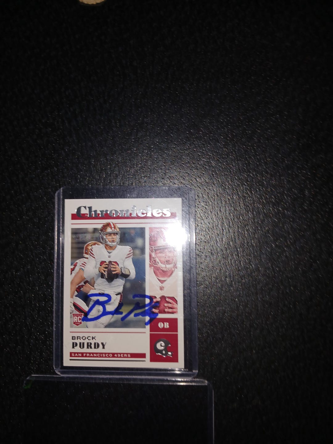 Brock Purdy Autographed Rookie Card With Coa - Etsy