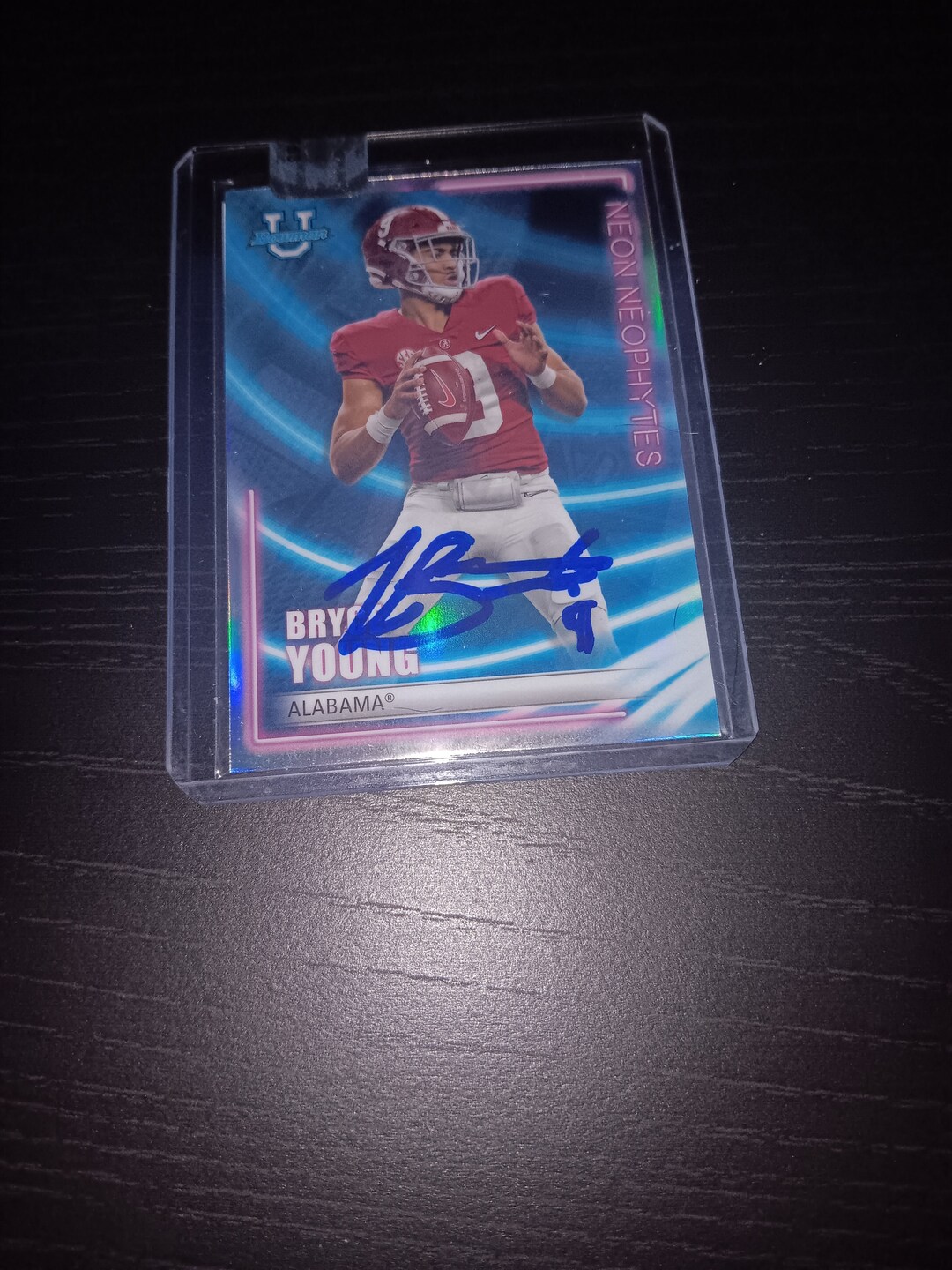 Bryce Young Autographed Rookie Card With Coa - Etsy