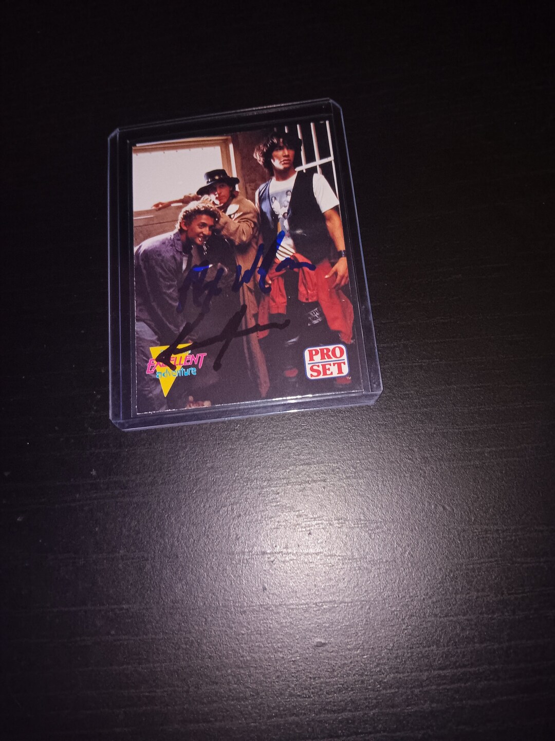 Keanu Reeves, Alex Winrer Autographed Bill and Teds Card With Coa - Etsy