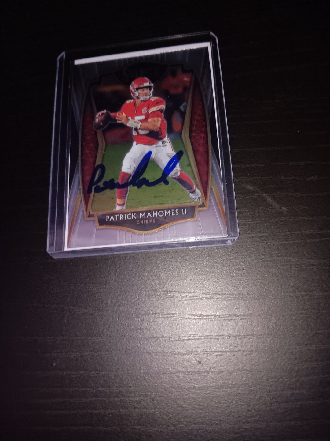 Patrick Mahomes Autographed Card With Coa - Etsy