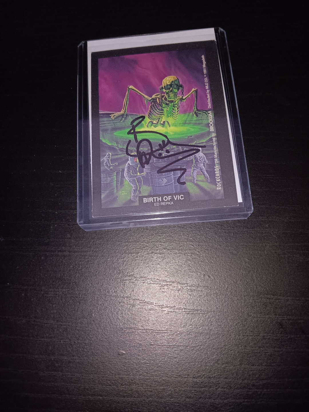 Bruce Dickinson Autographed Card With Coa - Etsy
