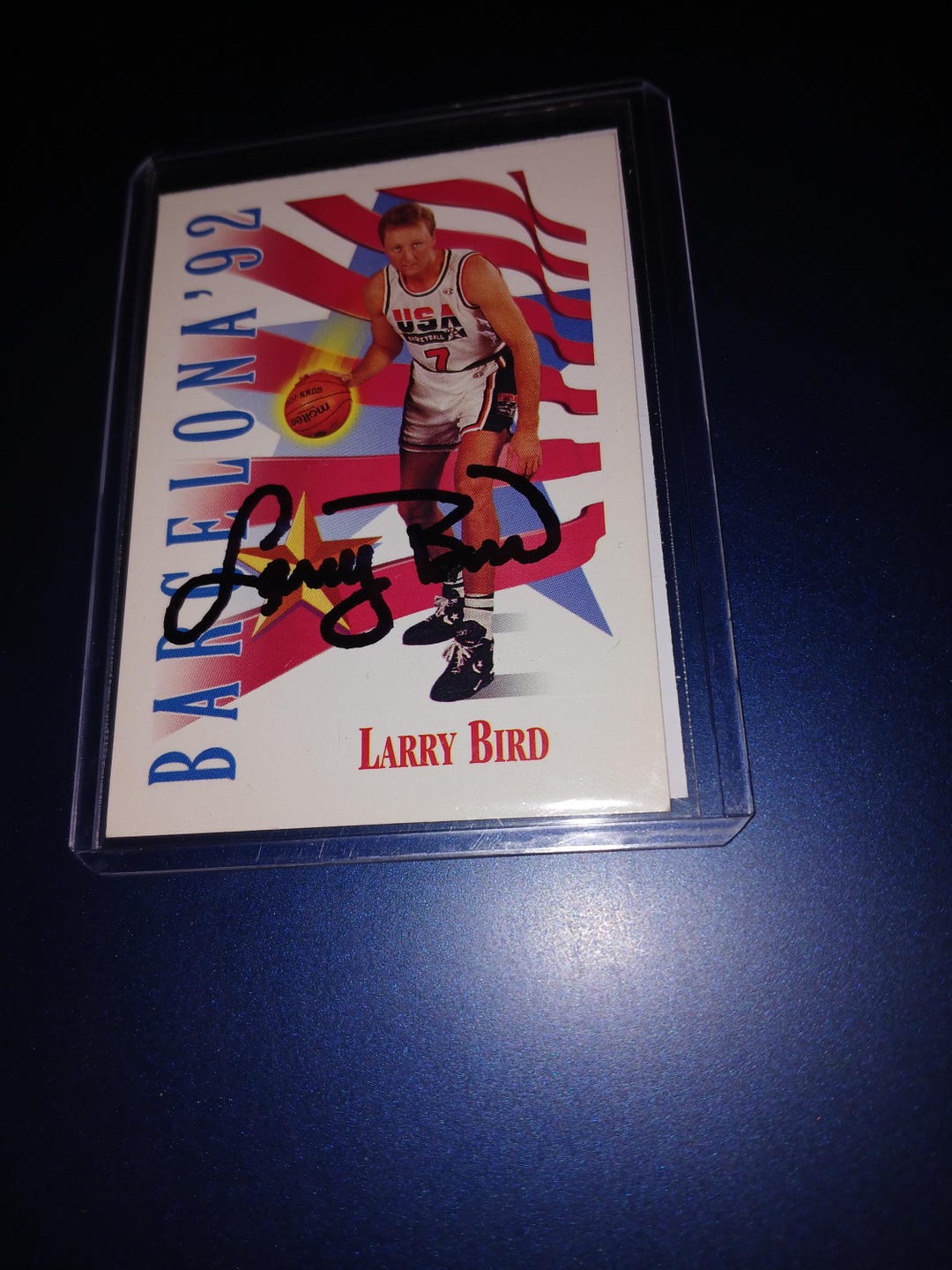 Larry Bird Autographed Card With COA - Etsy