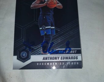 Anthony Edwards Card - Etsy
