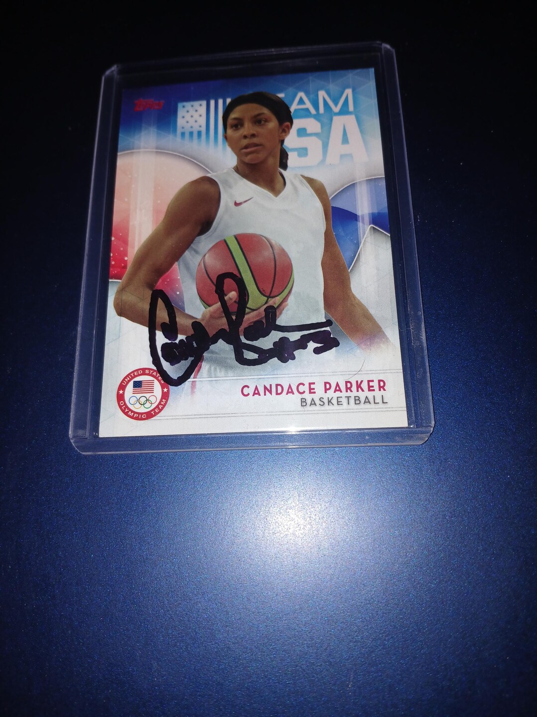 Candace Parker Autographed Rookie Card With Coa - Etsy