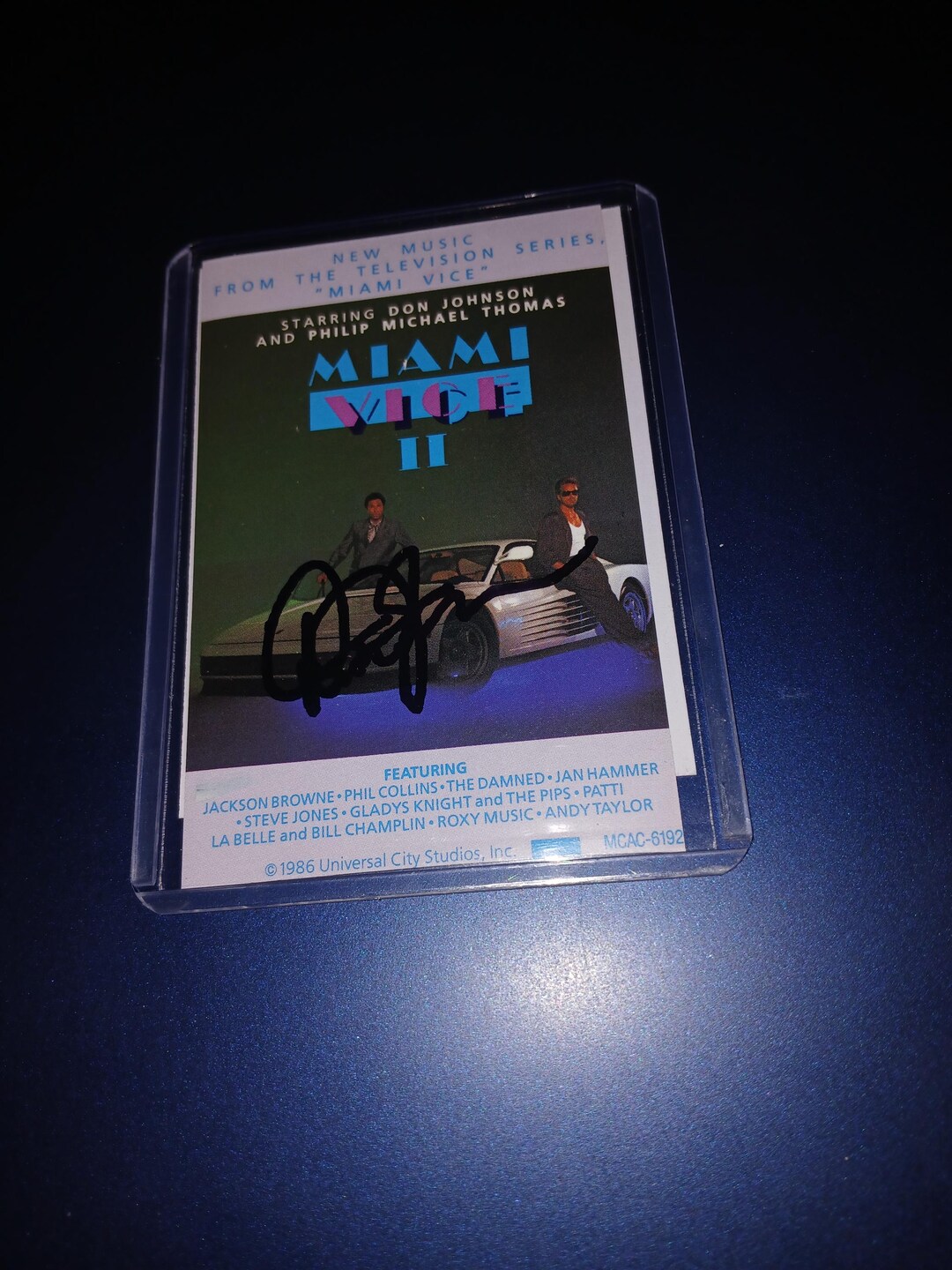 Don Johnson Autograph With Coa - Etsy