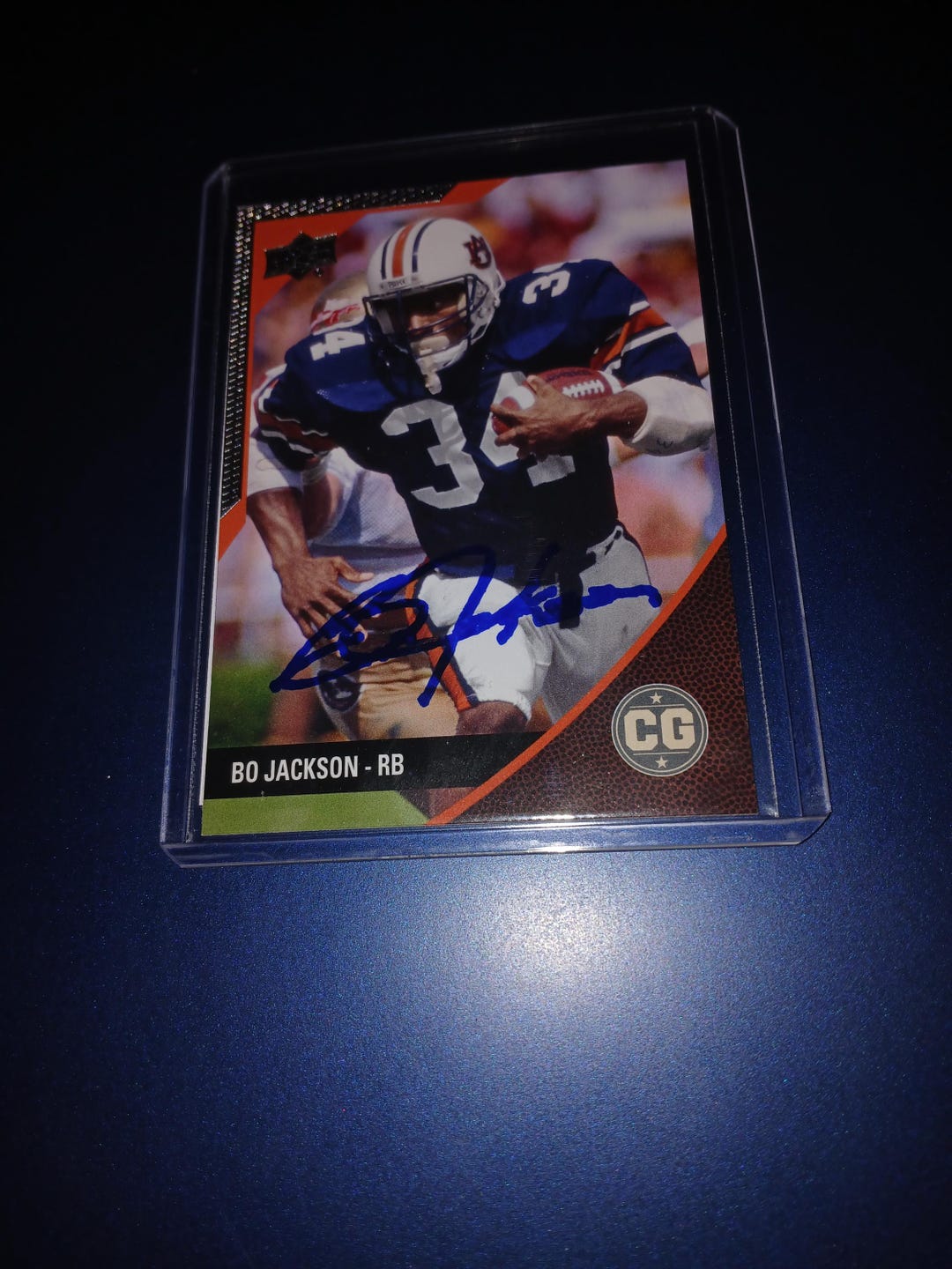 Bo Jackson Autographed Card With COA - Etsy