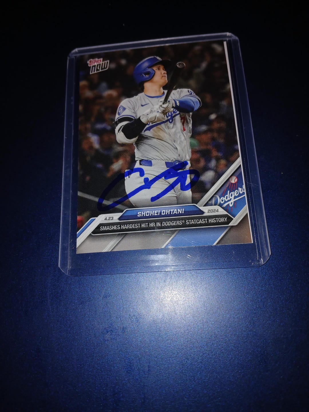 Shohei Ohtani Autographed Card With Coa - Etsy