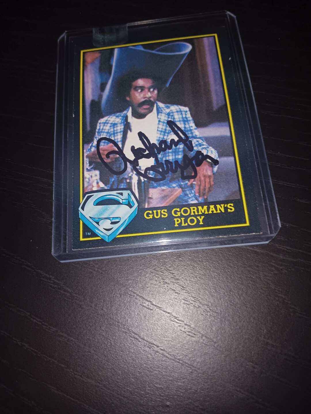 Richard Pryor Autographed Superman Card With Coa - Etsy