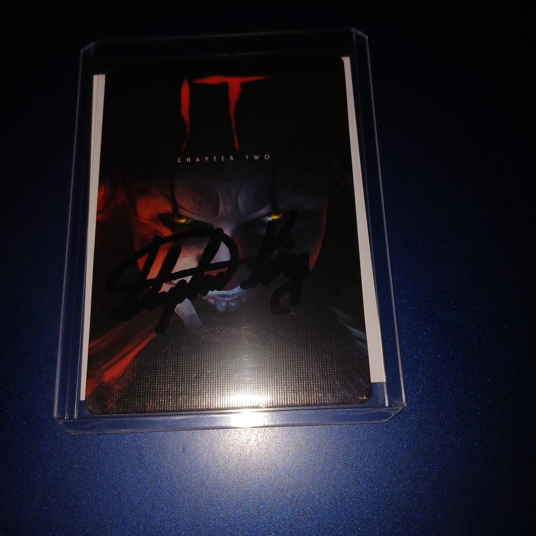 Stephen King Autographed Card With Cert - Etsy