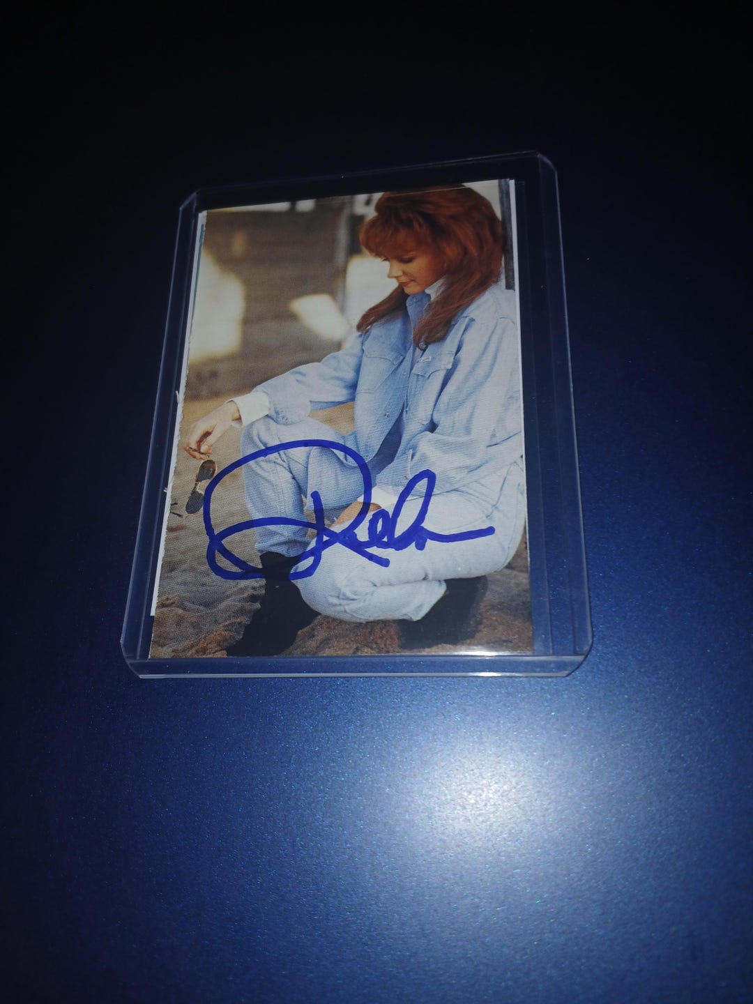 Reba Mcentire Autograph With Coa - Etsy