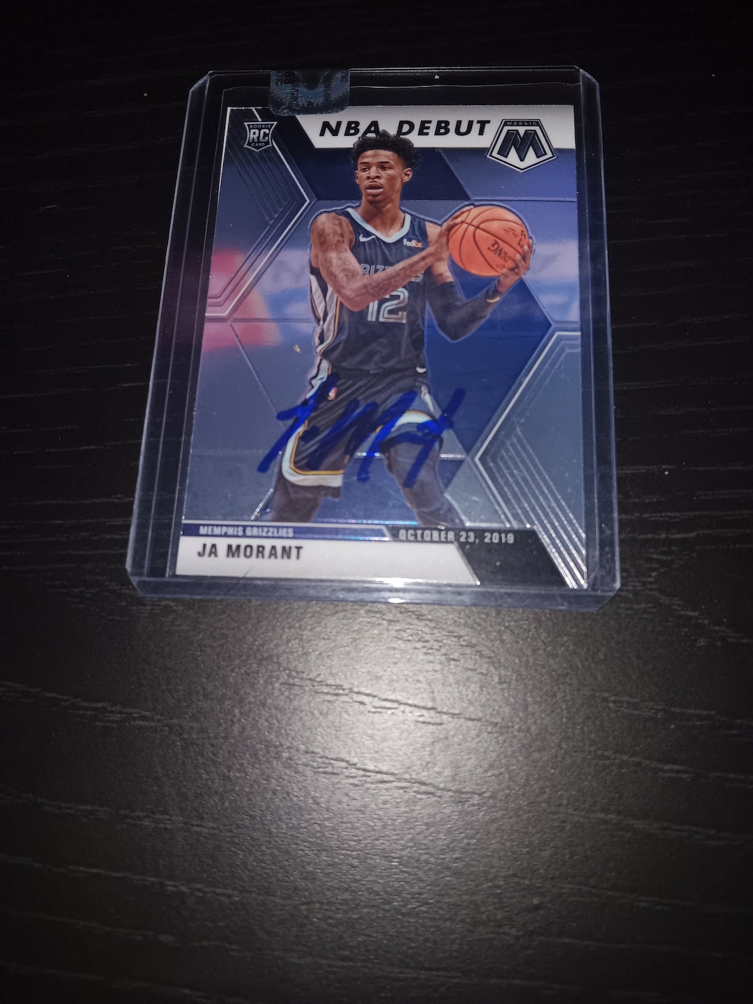 Ja Morant Autographed Rookie Card With Coa - Etsy