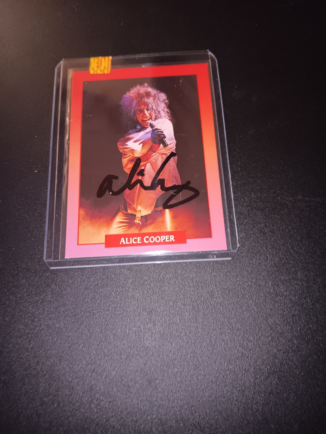 Alice Cooper Autographed Card With Coa - Etsy
