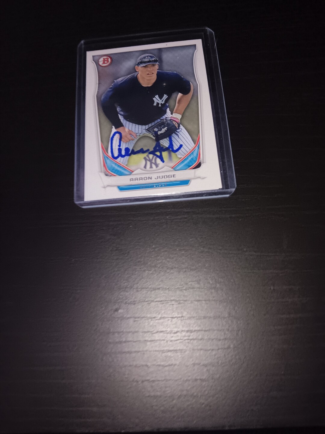 Aaron Judge Autographed Rookie Card With Coa - Etsy