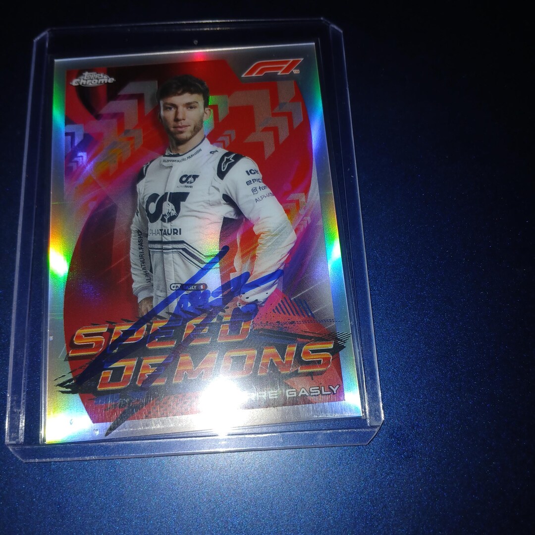 Lance Stroll Autographed Card With Cert - Etsy