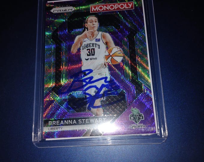 Breanna Stewart Autographed Wnba Card With Coa - Etsy