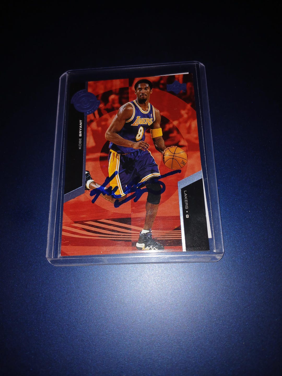 Kobe Bryant Autographed Card With COA - Etsy