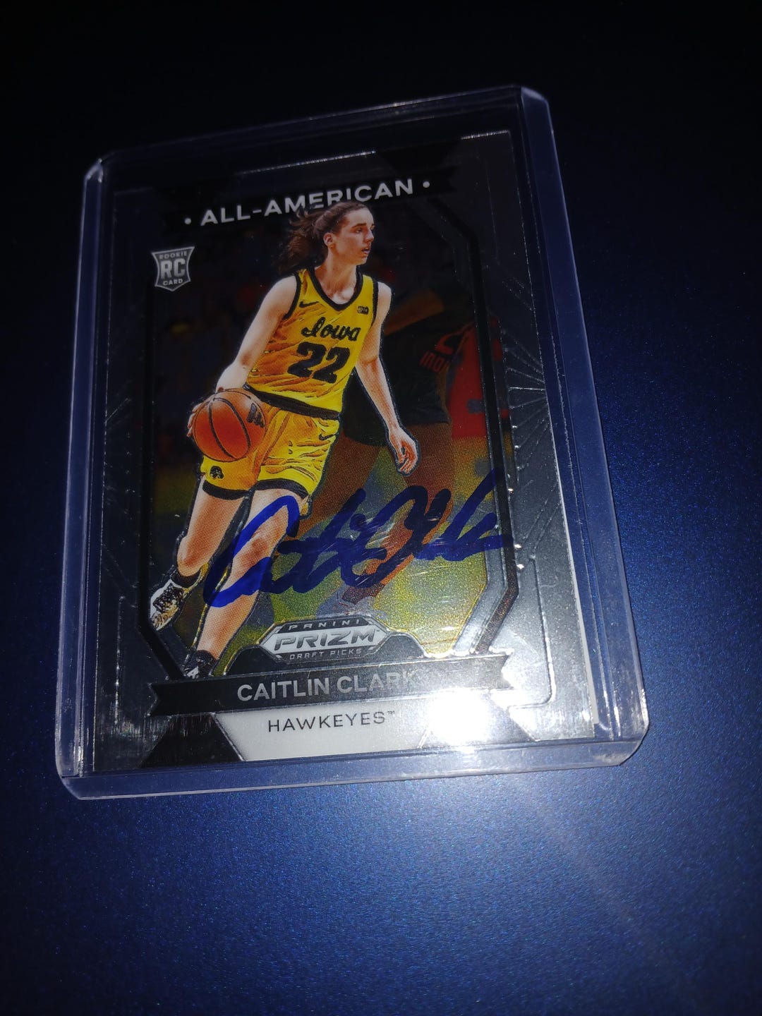 Catlin Clark Autographed Rookie Card With COA - Etsy