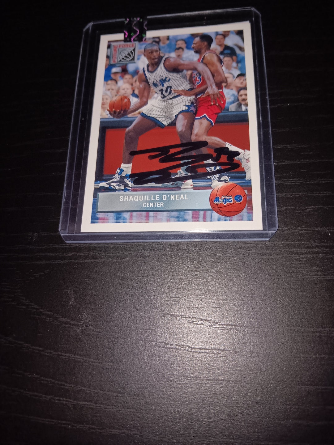 Shaquille O'neal Autographed Rookie Card With COA - Etsy