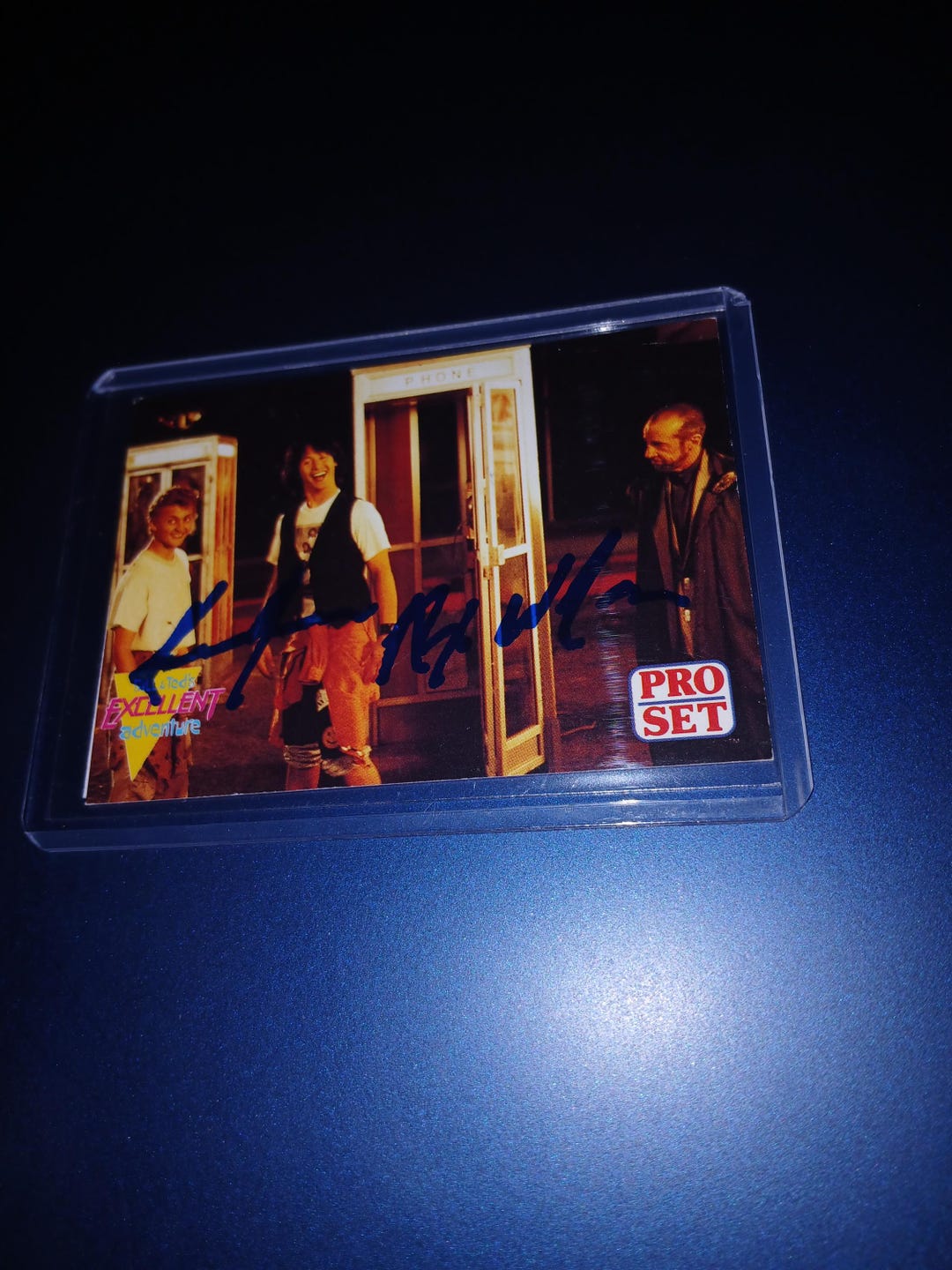 Keanu Reeves, Alex Winter Autographed Bill and Teds Card With Coa - Etsy
